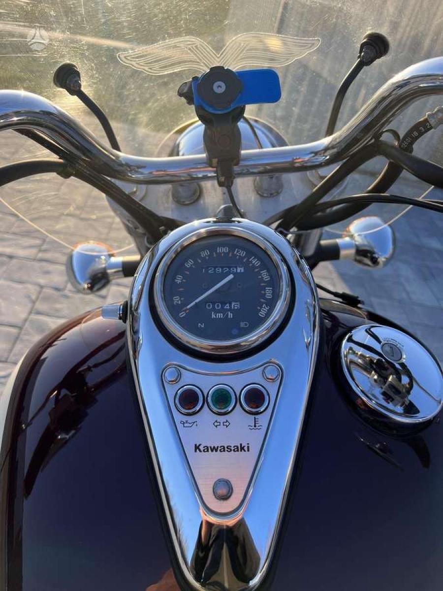 Kawasaki EN 1997 Kauņa, ar dzinēja tilpumu 0.50 L un nobraukumu 14 tūkst. km par 2400 €, foto 5 vietnē AUTOMOTO.COM.LV