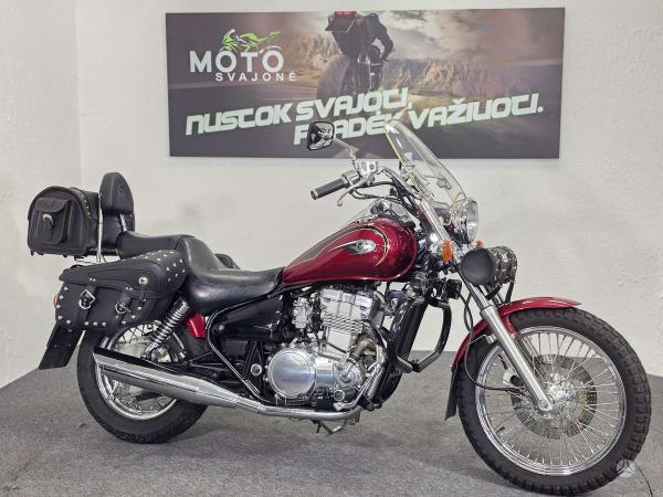 Sarkans Kawasaki EN 2003 Panevēža, ar dzinēja tilpumu 0.50 L un nobraukumu 15 tūkst. km par 2650 €, foto 2 vietnē AUTOMOTO.COM.LV