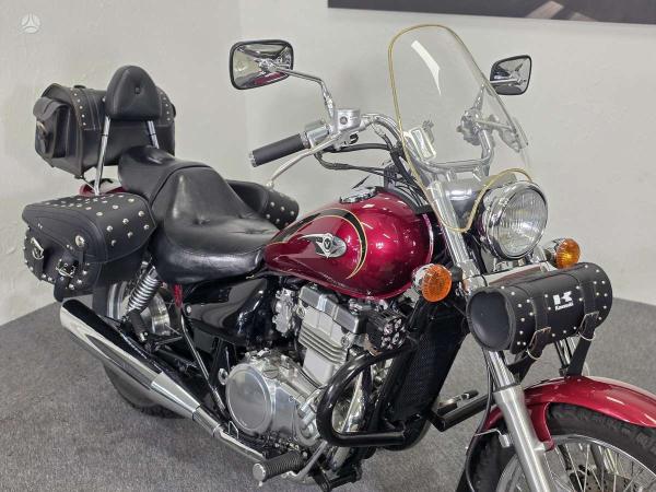 Sarkans Kawasaki EN 2003 Panevēža, ar dzinēja tilpumu 0.50 L un nobraukumu 15 tūkst. km par 2650 €, foto 3 vietnē AUTOMOTO.COM.LV