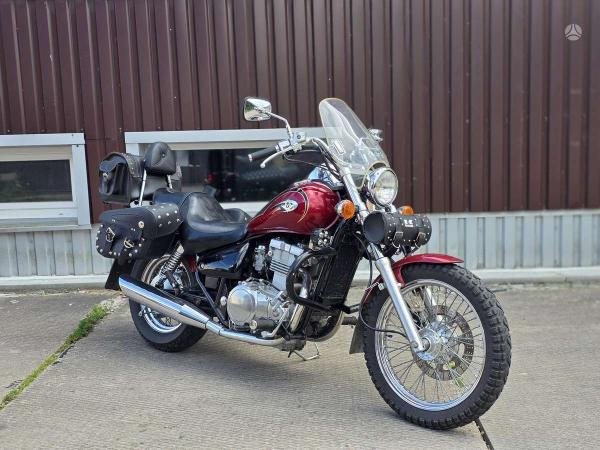 Sarkans Kawasaki EN 2003 Panevēža, ar dzinēja tilpumu 0.50 L un nobraukumu 15 tūkst. km par 2650 €, foto 5 vietnē AUTOMOTO.COM.LV