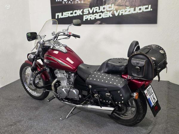 Sarkans Kawasaki EN 2003 Panevēža, ar dzinēja tilpumu 0.50 L un nobraukumu 15 tūkst. km par 2650 €, foto 10 vietnē AUTOMOTO.COM.LV