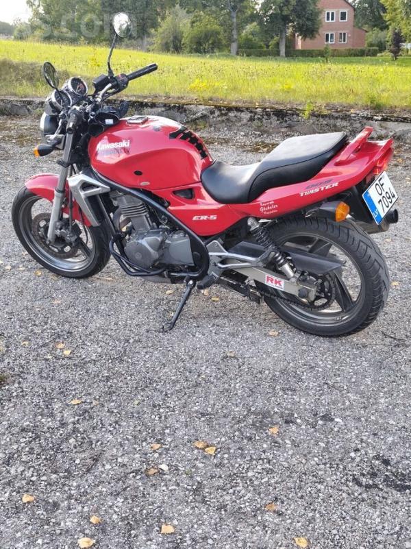 Kawasaki ER 5 1999 Gulbene, ar dzinēja tilpumu 0.50 L un nobraukumu 0 tūkst. km par 1450 €, foto 1 vietnē AUTOMOTO.COM.LV