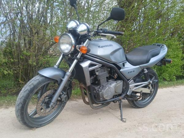Kawasaki ER 5 2000 in Jelgava, with an engine capacity of 0.50 L and mileage of 0 thousand km for 1750 €, photo 3 on AUTOMOTO.COM.LV