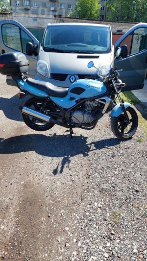 Kawasaki ER 5 2004 Rīga, ar dzinēja tilpumu 0.50 L un nobraukumu 0 tūkst. km par 950 €, foto  vietnē AUTOMOTO.COM.LV