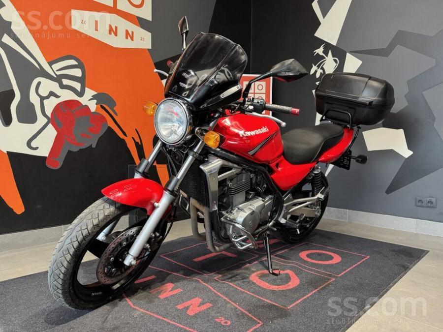 Kawasaki ER 5 2004 in Riga, with an engine capacity of 0.50 L and mileage of 0 thousand km for 1699 €, photo 1 on AUTOMOTO.COM.LV