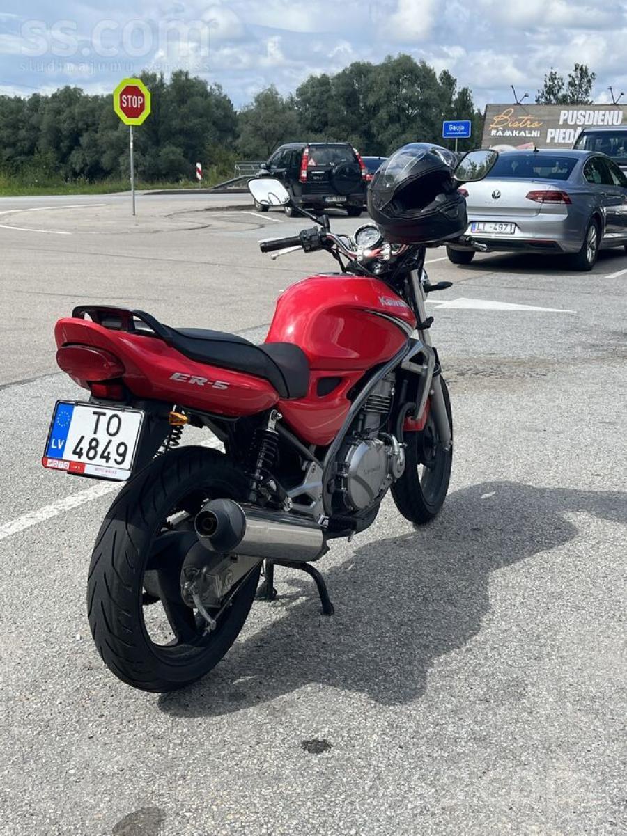 Kawasaki ER 5 2005 Rīga, ar dzinēja tilpumu 0.50 L un nobraukumu 0 tūkst. km par 1500 €, foto 4 vietnē AUTOMOTO.COM.LV