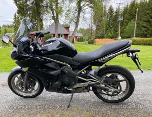 Melns Kawasaki ER-6F 2009 Paide, ar dzinēja tilpumu 0.65 L un nobraukumu 45 tūkst. km par 3800 €, foto  vietnē AUTOMOTO.COM.LV