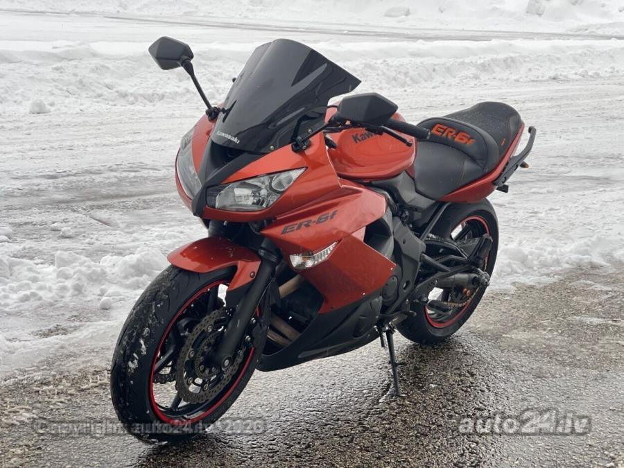 Kawasaki ER-6F 2011 in Tallinn, with an engine capacity of 0.65 L and mileage of 34 thousand km for 4000 €, photo 1 on AUTOMOTO.COM.LV