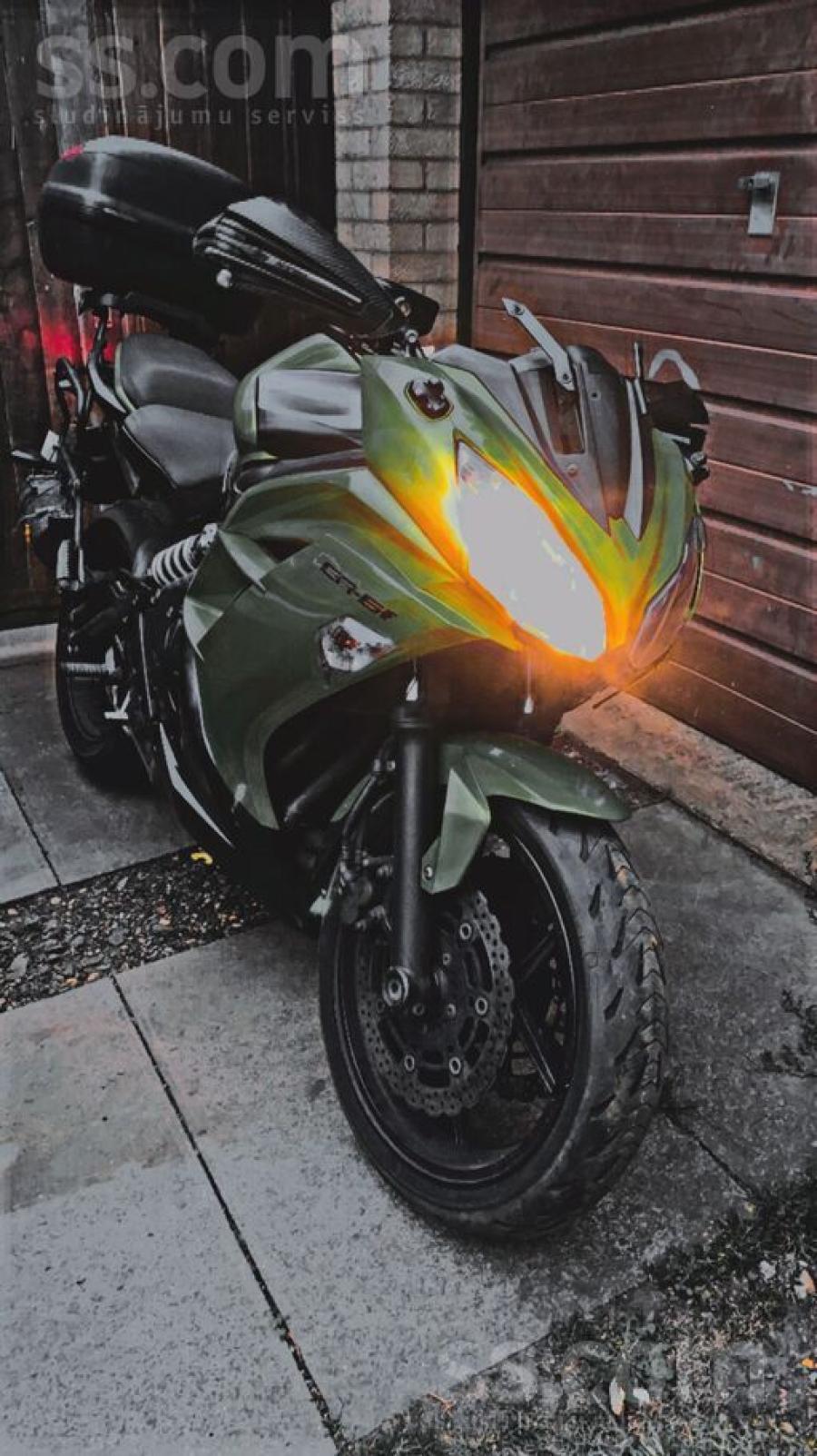 Kawasaki ER-6F 2012 Daugavpils, ar dzinēja tilpumu 0.65 L un nobraukumu 0 tūkst. km par 2300 €, foto 1 vietnē AUTOMOTO.COM.LV