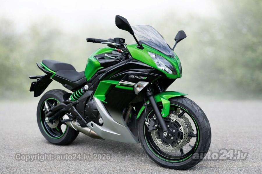 Kawasaki ER-6F 2016 Tallina, ar dzinēja tilpumu 0.65 L un nobraukumu 16 tūkst. km par 5100 €, foto 1 vietnē AUTOMOTO.COM.LV