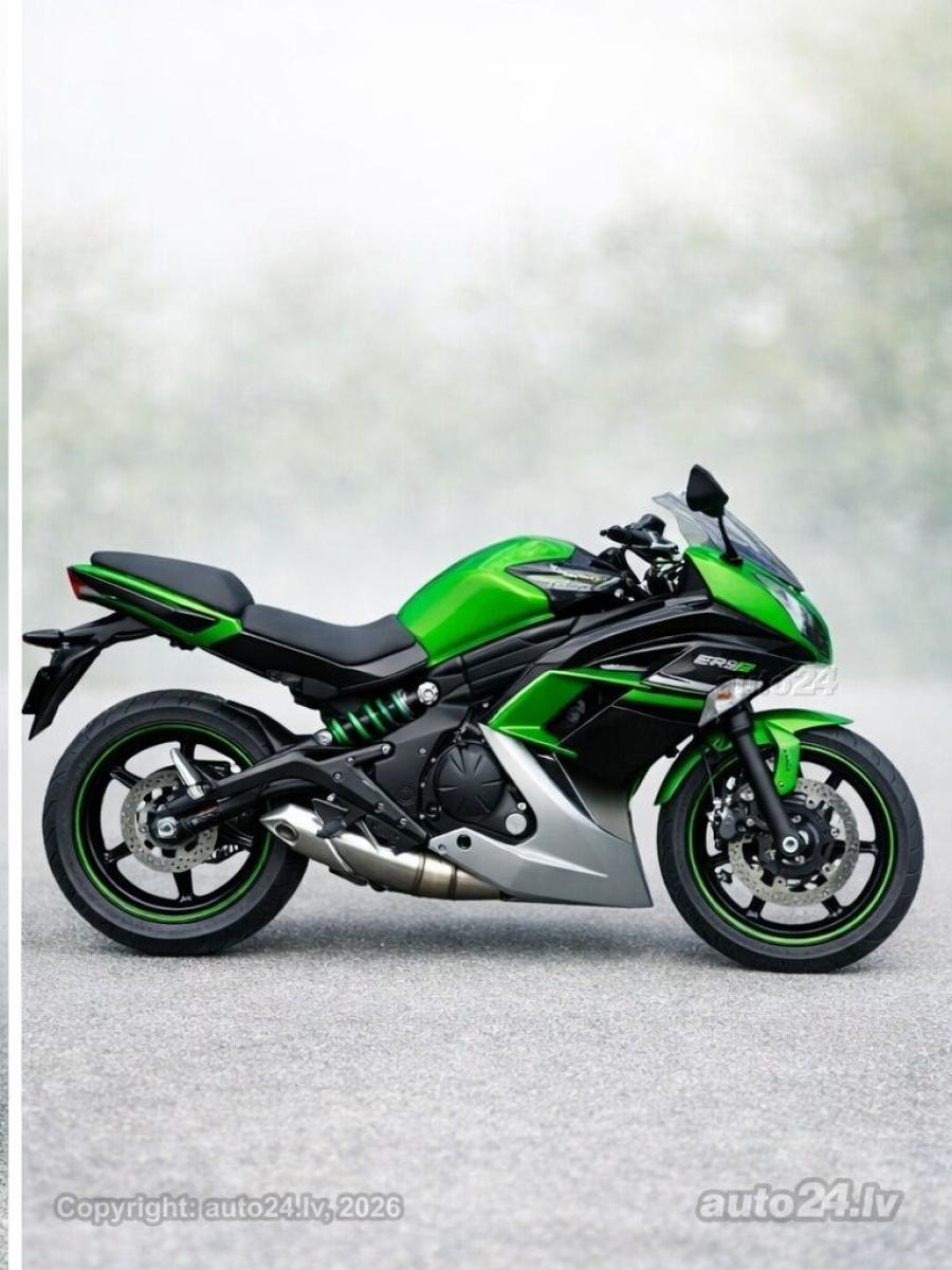 Kawasaki ER-6F 2016 Tallina, ar dzinēja tilpumu 0.65 L un nobraukumu 16 tūkst. km par 5100 €, foto 4 vietnē AUTOMOTO.COM.LV