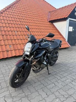 Black Kawasaki ER-6N 2008 in Tallinn, with an engine capacity of 0.65 L and mileage of 42 thousand km for 3000 €, photo 3 on AUTOMOTO.COM.LV