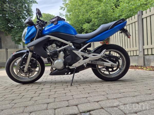 Kawasaki ER-6N 2009 in Riga, with an engine capacity of 0.65 L and mileage of 0 thousand km for 2800 €, photo 1 on AUTOMOTO.COM.LV