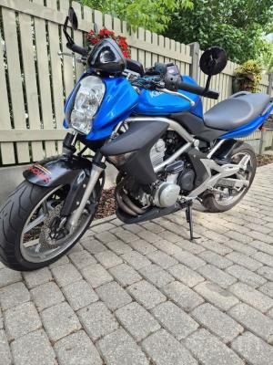 Kawasaki ER-6N 2009 in Riga, with an engine capacity of 0.65 L and mileage of 0 thousand km for 2800 €, photo 4 on AUTOMOTO.COM.LV