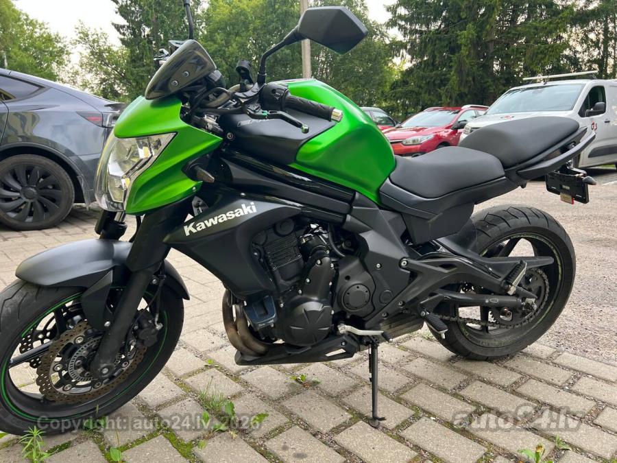 Kawasaki ER-6N 2014 Tallina, ar dzinēja tilpumu 0.65 L un nobraukumu 25 tūkst. km par 4500 €, foto 1 vietnē AUTOMOTO.COM.LV