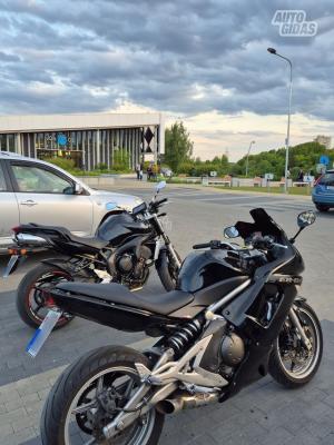 Black Kawasaki ER 2008 in Kaunas, with an engine capacity of 0.65 L and mileage of 43 thousand km for 3000 €, photo 3 on AUTOMOTO.COM.LV