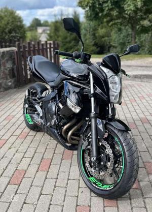 Kawasaki ER 2011 Telšiai vietnē Melns Kawasaki ER 2011 Telšiai, ar dzinēja tilpumu 0.65 L un nobraukumu 42 tūkst. km par 2550 €, foto 1 vietnē AUTOMOTO.COM.LV