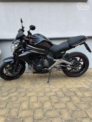 Black Kawasaki ER 2012 in Vilnius, with an engine capacity of 0.65 L and mileage of 61 thousand km for 2700 €, photo 9 on AUTOMOTO.COM.LV
