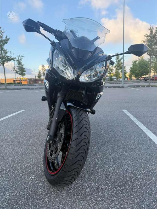 Black Kawasaki ER 2013 in Klaipeda, with an engine capacity of 0.65 L and mileage of 24 thousand km for 3900 €, photo 7 on AUTOMOTO.COM.LV