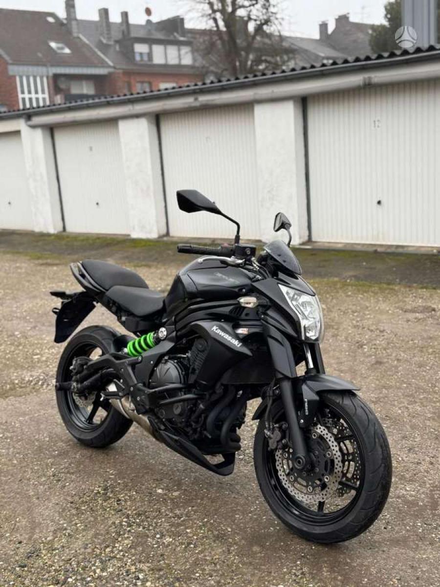 Melns Kawasaki ER 2014 Vilkaviškis, ar dzinēja tilpumu 0.65 L un nobraukumu 23 tūkst. km par 2800 €, foto 1 vietnē AUTOMOTO.COM.LV