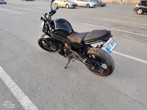 Black Kawasaki ER 2016 in Siauliai, with an engine capacity of 0.65 L and mileage of 32 thousand km for 3200 €, photo 16 on AUTOMOTO.COM.LV