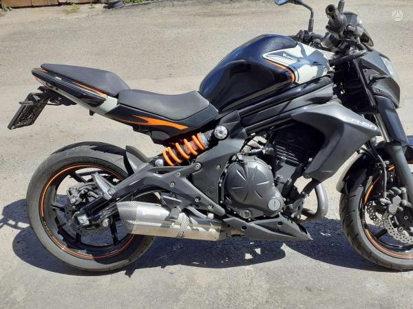 Melns Kawasaki ER 2016 Panevēža, ar dzinēja tilpumu 0.65 L un nobraukumu 45 tūkst. km par 3550 €, foto 6 vietnē AUTOMOTO.COM.LV