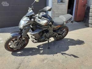 Black Kawasaki ER 2016 in Panevezys, with an engine capacity of 0.65 L and mileage of 45 thousand km for 3450 €, photo 3 on AUTOMOTO.COM.LV