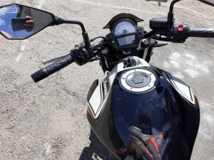 Black Kawasaki ER 2016 in Panevezys, with an engine capacity of 0.65 L and mileage of 45 thousand km for 3450 €, photo 16 on AUTOMOTO.COM.LV