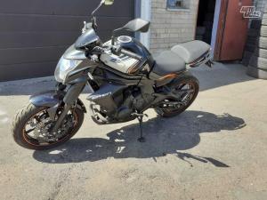 Black Kawasaki ER 2016 in Panevezys, with an engine capacity of 0.65 L and mileage of 45 thousand km for 3400 €, photo 3 on AUTOMOTO.COM.LV