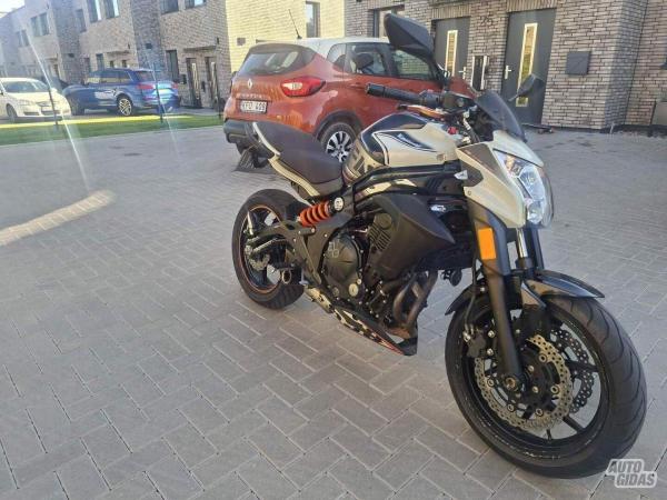 Melns Kawasaki ER 2016 Kauņa, ar dzinēja tilpumu 0.65 L un nobraukumu 0 tūkst. km par 3350 €, foto 1 vietnē AUTOMOTO.COM.LV
