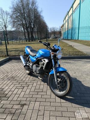 Zils Kawasaki ER 1999 Radviliškis, ar dzinēja tilpumu 0.50 L un nobraukumu 0 tūkst. km par 1300 €, foto  vietnē AUTOMOTO.COM.LV
