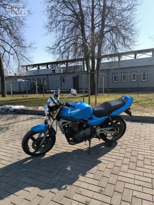 Blue Kawasaki ER 1999 in Radviliskis, with an engine capacity of 0.50 L and mileage of 0 thousand km for 1300 €, photo 4 on AUTOMOTO.COM.LV