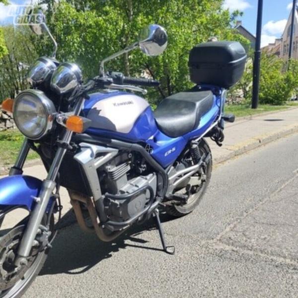 Zils Kawasaki ER 2000 Viļņa, ar dzinēja tilpumu 0.50 L un nobraukumu 46 tūkst. km par 1000 €, foto 5 vietnē AUTOMOTO.COM.LV