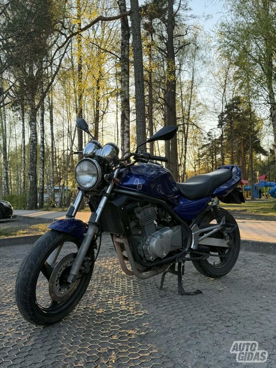 Синий Кавасаки ER 2004 в Мажейкяй, объемом двигателя 0.50 л и пробегом 57 тыс. км за 1300 €, фото 1 на AUTOMOTO.COM.LV