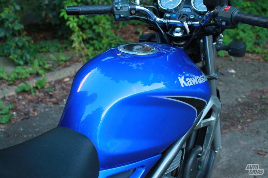 Zils Kawasaki ER 2006 Viļņa, ar dzinēja tilpumu 0.50 L un nobraukumu 25 tūkst. km par 1650 €, foto 15 vietnē AUTOMOTO.COM.LV