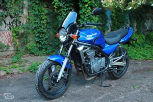 Zils Kawasaki ER 2006 Viļņa, ar dzinēja tilpumu 0.50 L un nobraukumu 25 tūkst. km par 1650 €, foto 16 vietnē AUTOMOTO.COM.LV