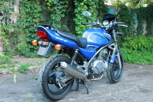 Zils Kawasaki ER 2006 Viļņa, ar dzinēja tilpumu 0.50 L un nobraukumu 25 tūkst. km par 1600 €, foto 4 vietnē AUTOMOTO.COM.LV