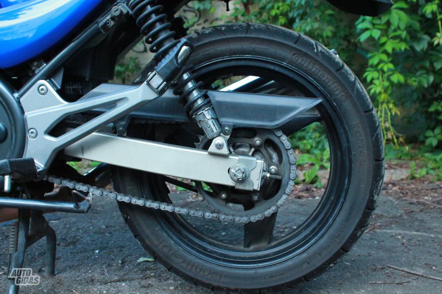Zils Kawasaki ER 2006 Viļņa, ar dzinēja tilpumu 0.50 L un nobraukumu 25 tūkst. km par 1600 €, foto 20 vietnē AUTOMOTO.COM.LV