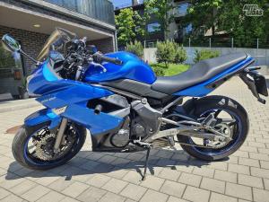 Blue Kawasaki ER 2009 in Vilnius, with an engine capacity of 0.65 L and mileage of 40 thousand km for 2500 €, photo 13 on AUTOMOTO.COM.LV