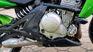 Green Kawasaki ER 2008 in Pasvalys, with an engine capacity of 0.65 L and mileage of 65 thousand km for 2050 €, photo 12 on AUTOMOTO.COM.LV