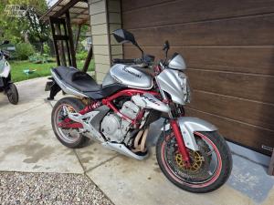 Grey Kawasaki ER 2006 in Pasvalys, with an engine capacity of 0.65 L and mileage of 60 thousand km for 1299 €, photo 4 on AUTOMOTO.COM.LV