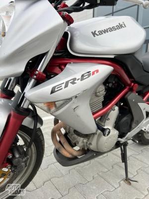 Grey Kawasaki ER 2006 in Klaipeda, with an engine capacity of 0.65 L and mileage of 24 thousand km for 1600 €, photo 16 on AUTOMOTO.COM.LV