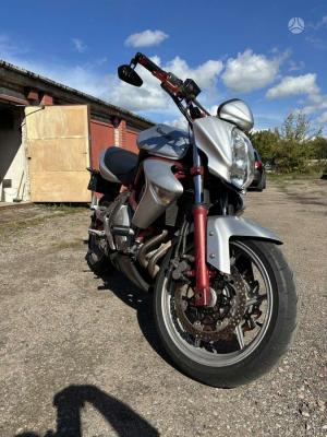 Grey Kawasaki ER 2008 in Klaipeda, with an engine capacity of 0.65 L and mileage of 45 thousand km for 1600 €, photo  on AUTOMOTO.COM.LV
