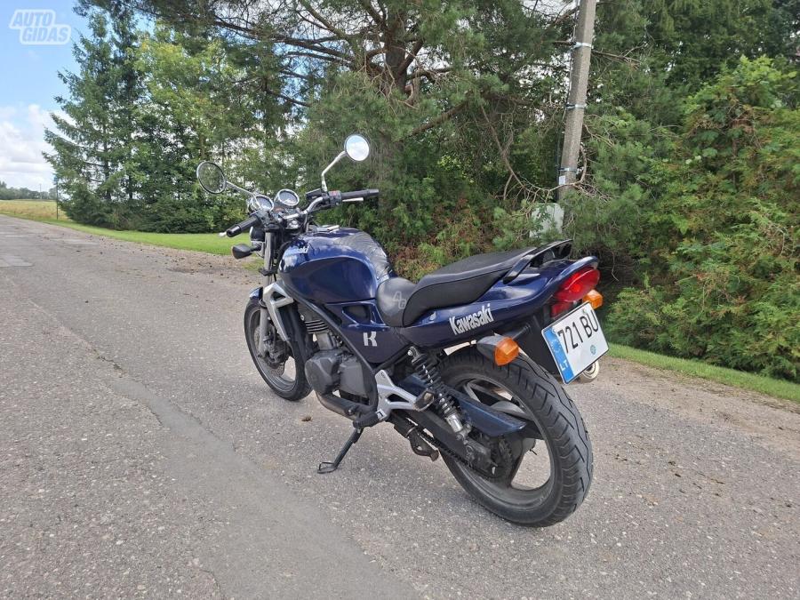 Kawasaki ER 1998 Radviliškis, ar dzinēja tilpumu 0.50 L un nobraukumu 29 tūkst. km par 750 €, foto 5 vietnē AUTOMOTO.COM.LV