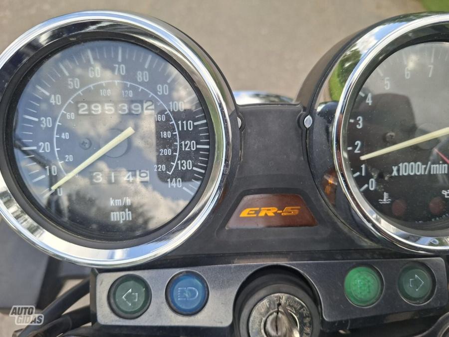 Kawasaki ER 1998 Radviliškis, ar dzinēja tilpumu 0.50 L un nobraukumu 29 tūkst. km par 750 €, foto 6 vietnē AUTOMOTO.COM.LV
