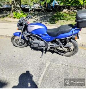 Kawasaki ER 2000 in Vilnius, with an engine capacity of 0.50 L and mileage of 46 thousand km for 1000 €, photo 8 on AUTOMOTO.COM.LV