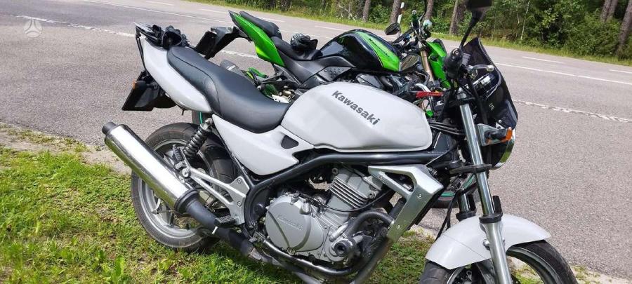 Kawasaki ER 2002 in Trakai, with an engine capacity of 0.50 L and mileage of 32 thousand km for 1400 €, photo 1 on AUTOMOTO.COM.LV