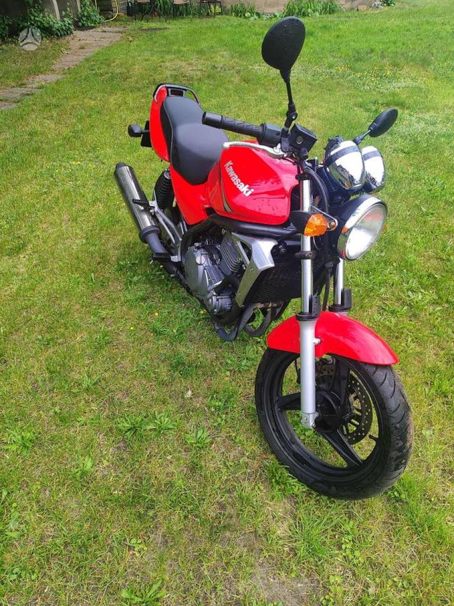 Kawasaki ER 2004 Kauņa, ar dzinēja tilpumu 0.50 L un nobraukumu 19 tūkst. km par 1999 €, foto 4 vietnē AUTOMOTO.COM.LV