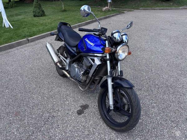 Kawasaki ER 2005 in Raseiniai, with an engine capacity of 0.50 L and mileage of 41 thousand km for 1200 €, photo 2 on AUTOMOTO.COM.LV