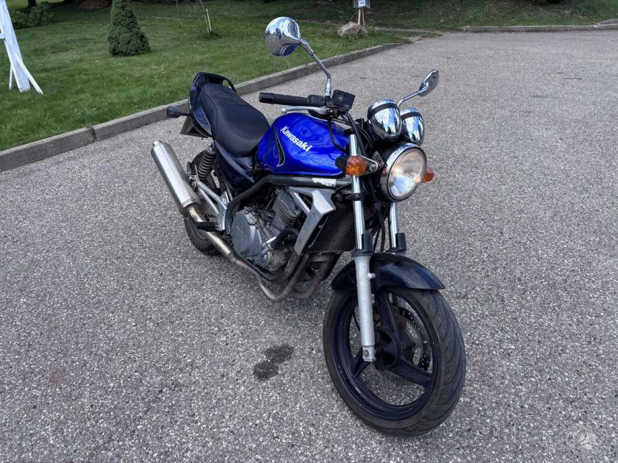 Kawasaki ER 2005 in Raseiniai, with an engine capacity of 0.50 L and mileage of 41 thousand km for 1200 €, photo 3 on AUTOMOTO.COM.LV